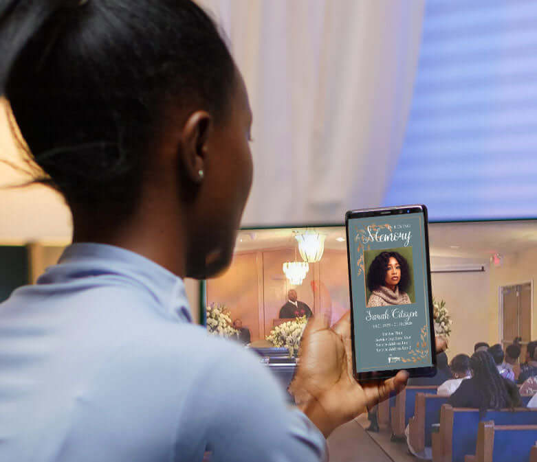 Live Funeral Streaming – Shining Life - Memories are Forever