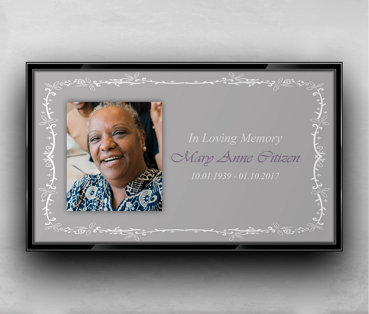 Traditional Chapel Screen 10 – Shining Life - Memories are Forever