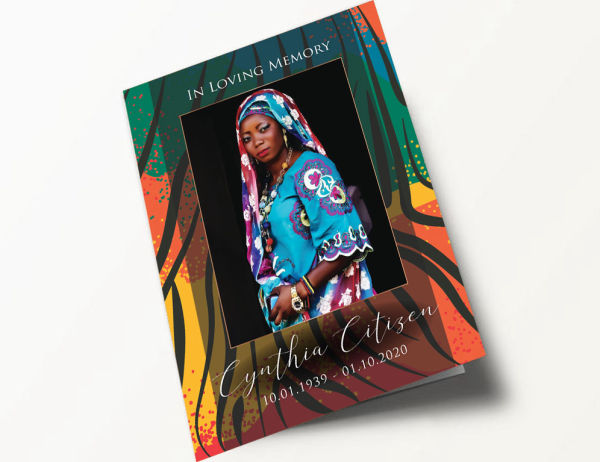 Traditional Thank you Card 1 – Shining Life - Memories are Forever