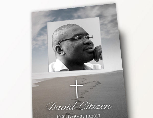 Religious Order of Service Booklet 1 – Shining Life - Memories are Forever